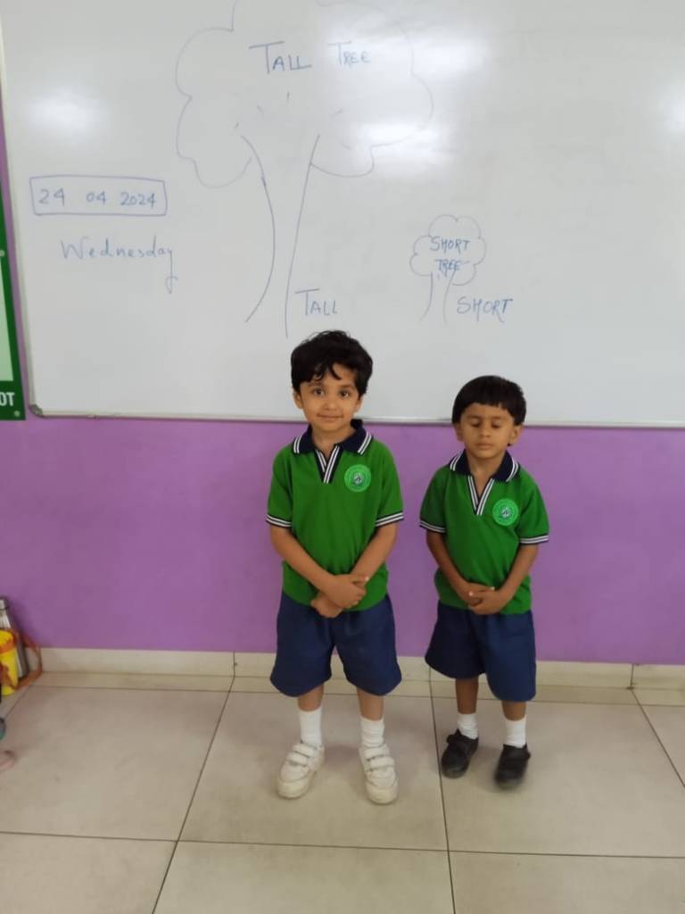 Experiential Learning - Concept -Tall and Short -DWPS Kindergarten