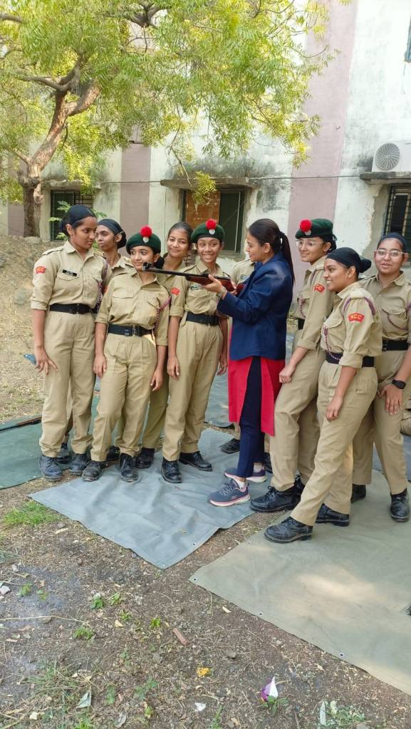 NCC Cadets Excel in Practical Rifle and Map Reading Skills